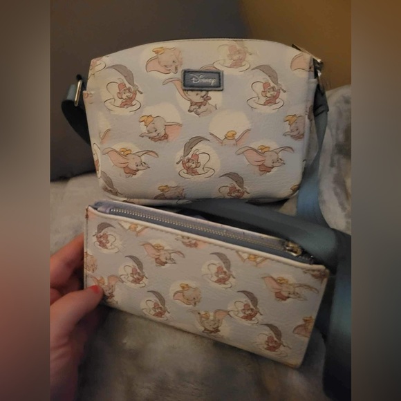 Disney | Bags | Disney Dumbo Purse And Wallet By Buckledown Storybook ...
